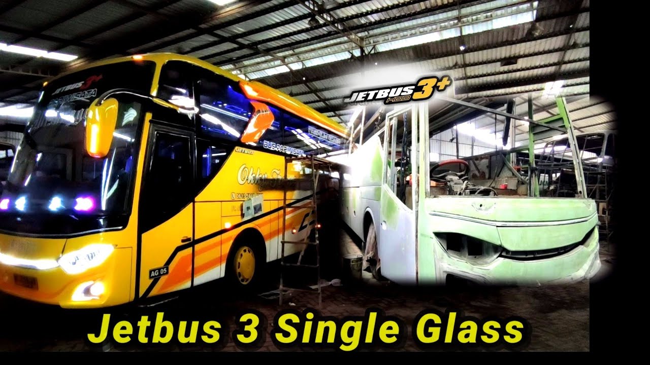 Bus single glass terbaru - YouTube