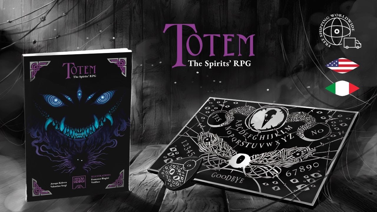 TOTEM - The Spirits' RPG - Kickstarter Trailer - YouTube