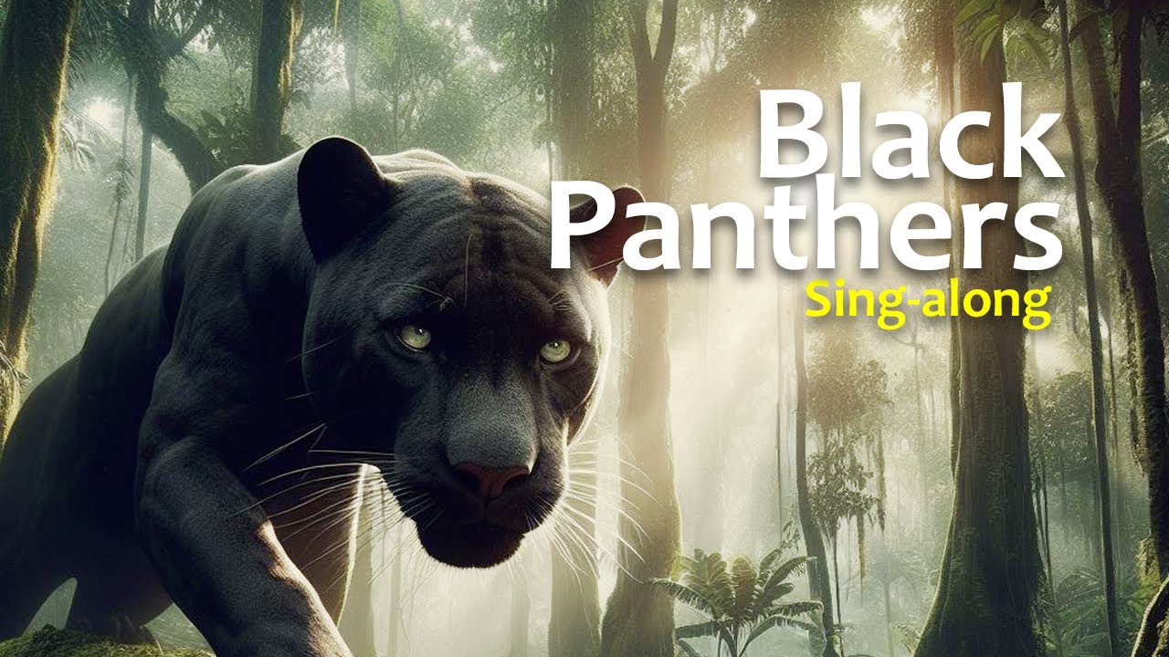 Black Panthers - AI Sing-along Music Video - YouTube