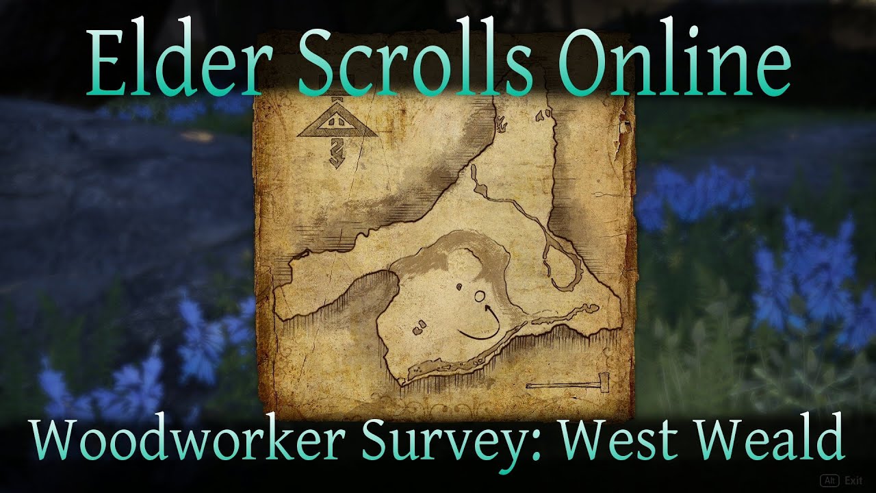 Woodworker Survey West Weald [Elder Scrolls Online] ESO - YouTube