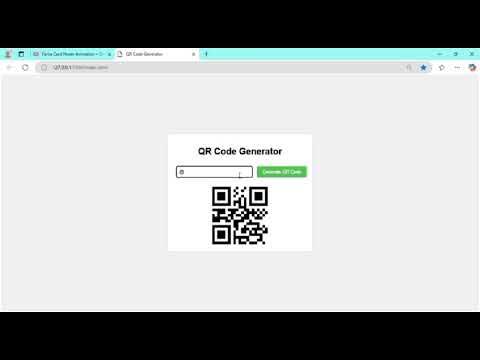 QR Code Generator | HTML , CSS and JavaScript - YouTube