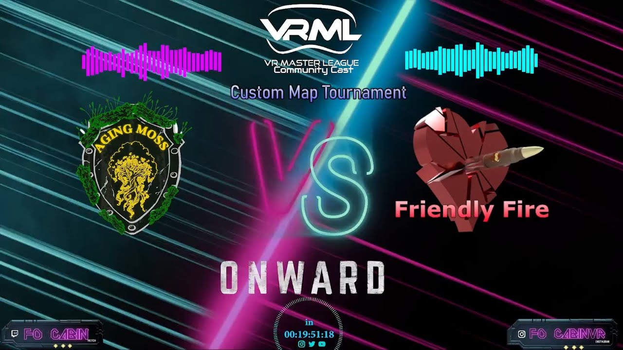 Onward // AGM VS Friendly Fire // VRML Custom Map Tournament // Community Cast - YouTube