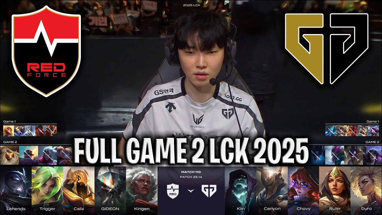 NS vs GEN GAME 2 LCK SUMMER 2025 W11D5 | NONGSHIM vs GENG ESPORTS G2 LCK 2025 - YouTube