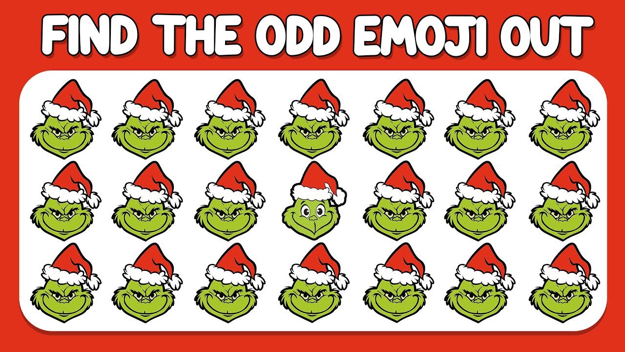 Find the ODD One Out! Christmas Edition 🎅🎄| Easy, Medium, Hard ...