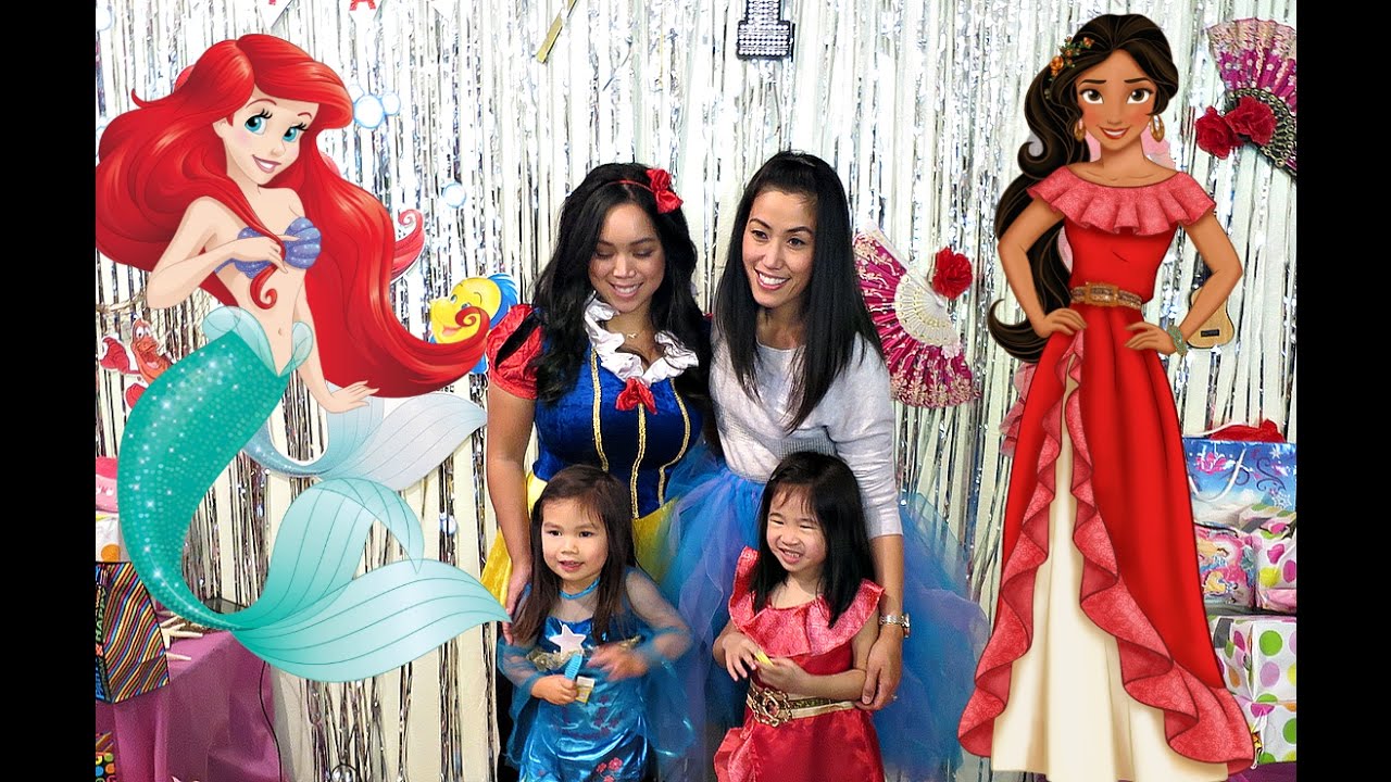 DISNEY PRINCESS BIRTHDAY PARTY!! - October 29, 2016- ItsJudysLife Vlogs ...
