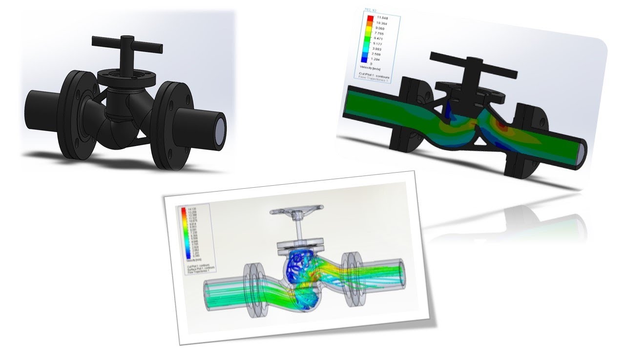 Improve the performance of Valve using SOLIDWORKS Flow Simulation ...