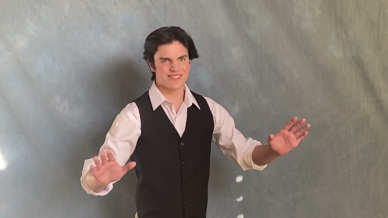 Nicholas Barrón - Best Lead Actor in a Musical - YouTube