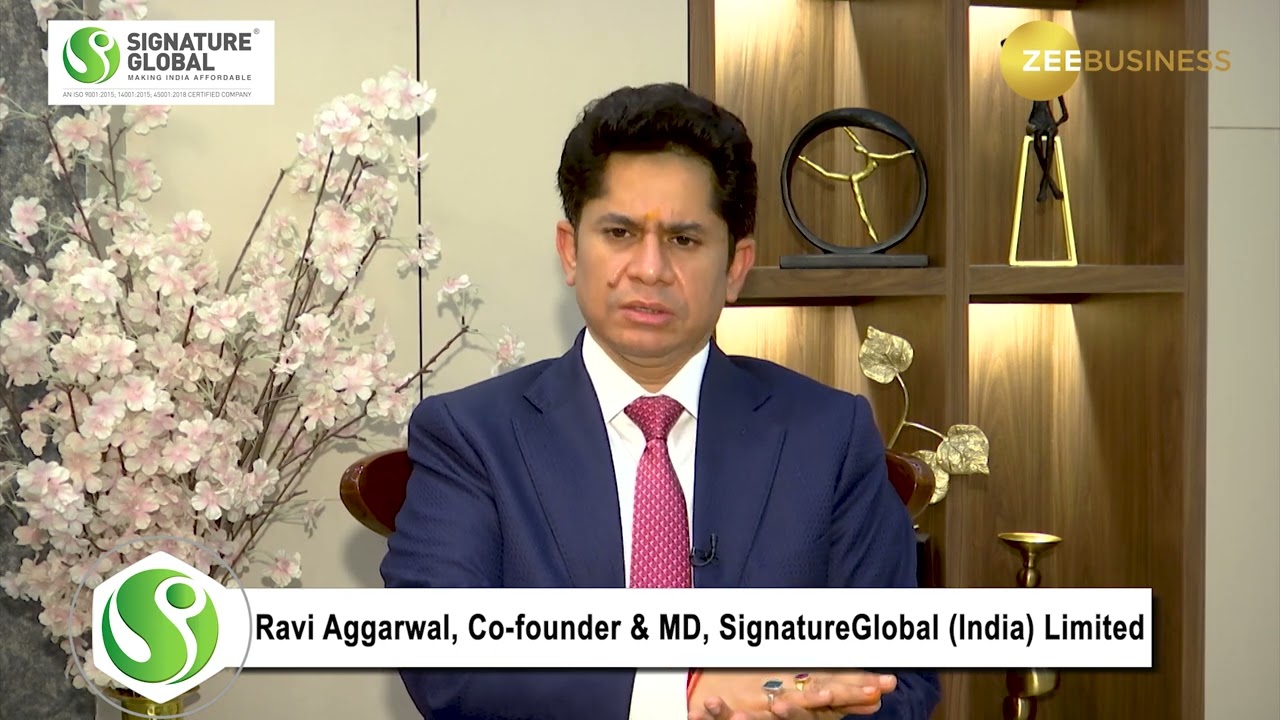 Mr. Ravi Aggarwal talks about Green Development with Zee Business Team ...