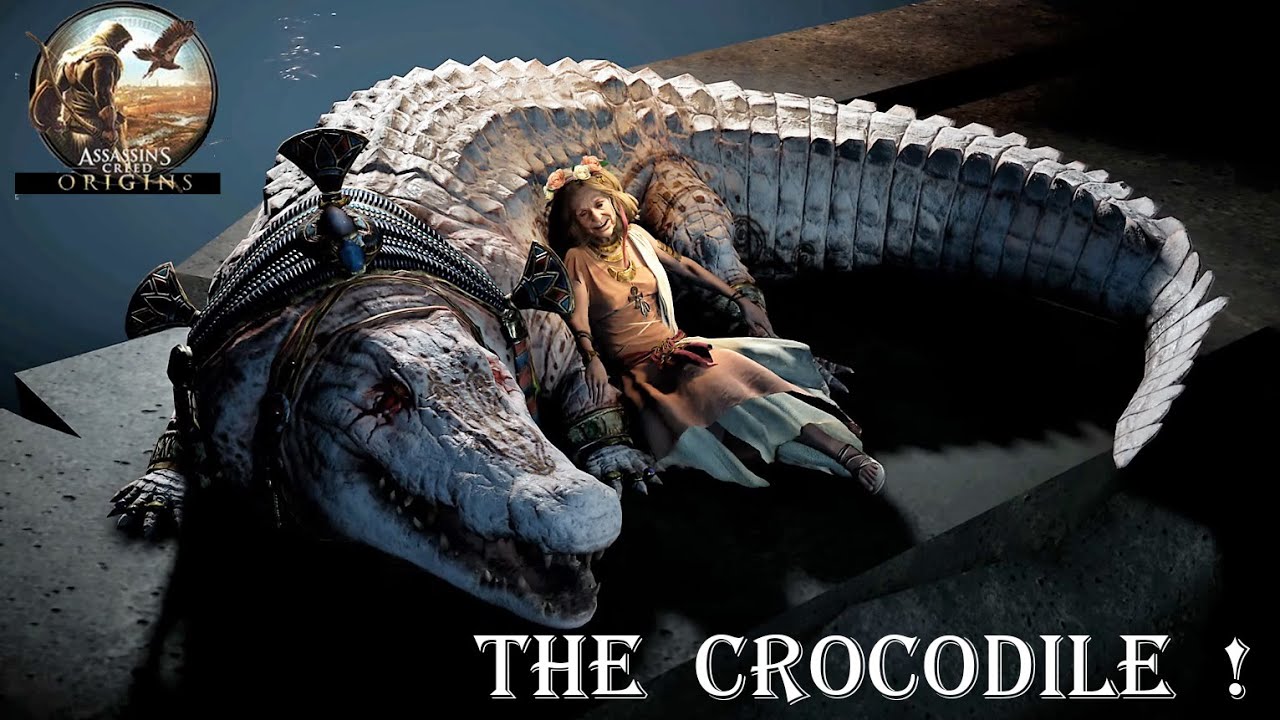 Assassins Creed Origins - The Crocodile - YouTube