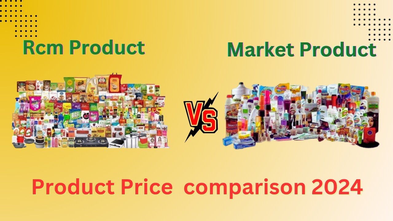 Rcm Product VS Market Product 🔥 Price Comparison 2024 🔥 G R Rcm - YouTube