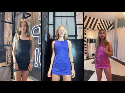 Girls fashion new styles try on skirts dress and tops lemonade12