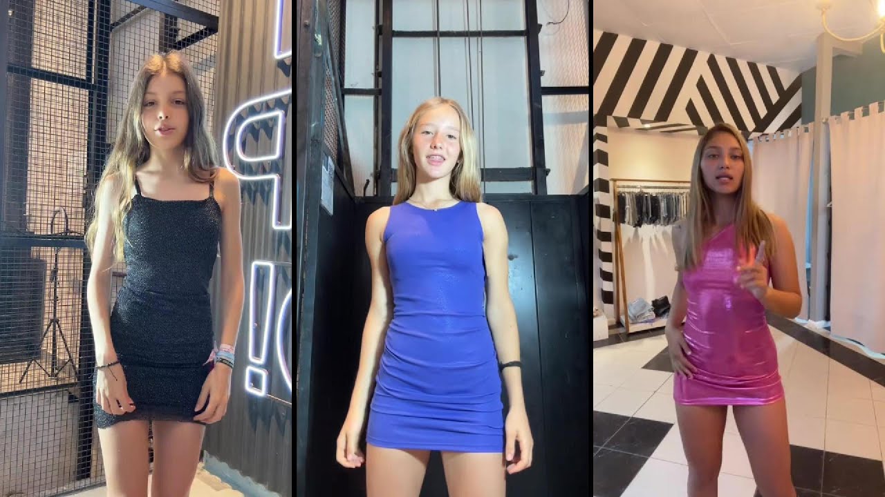 Girls fashion new styles try on skirts dress and tops lemonade12 - YouTube
