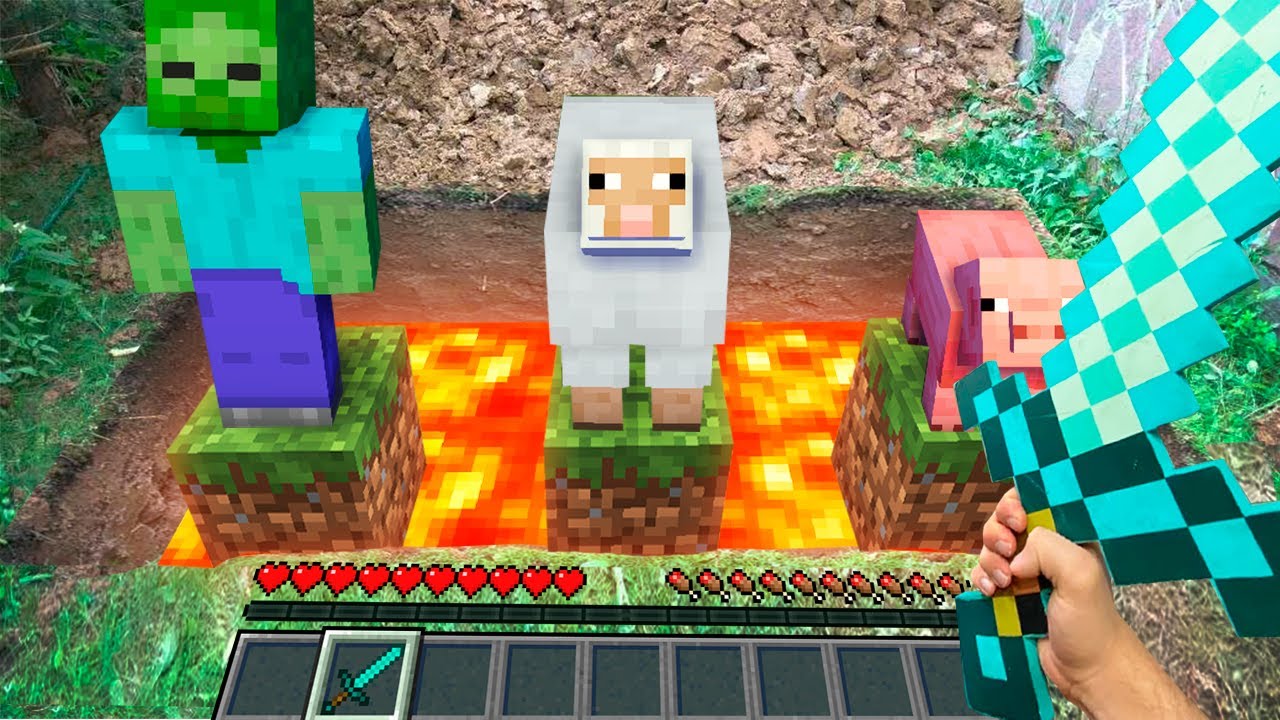 Minecraft in Real Life POV 😱 WHAT MOD TO CHOOSE ? Realistic Texture ...