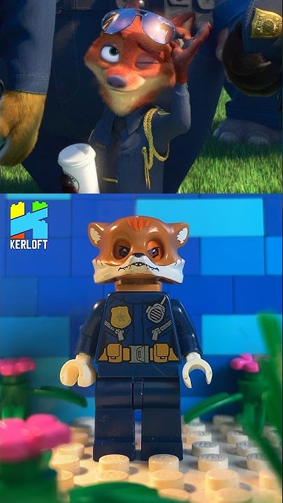 How to make Nick Wilde in LEGO! 2 (Zootopia) - YouTube