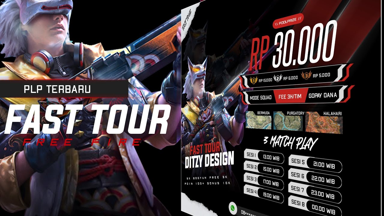 PLP FAST TOUR FF TERBARU #freefire #plpturnamenff - YouTube