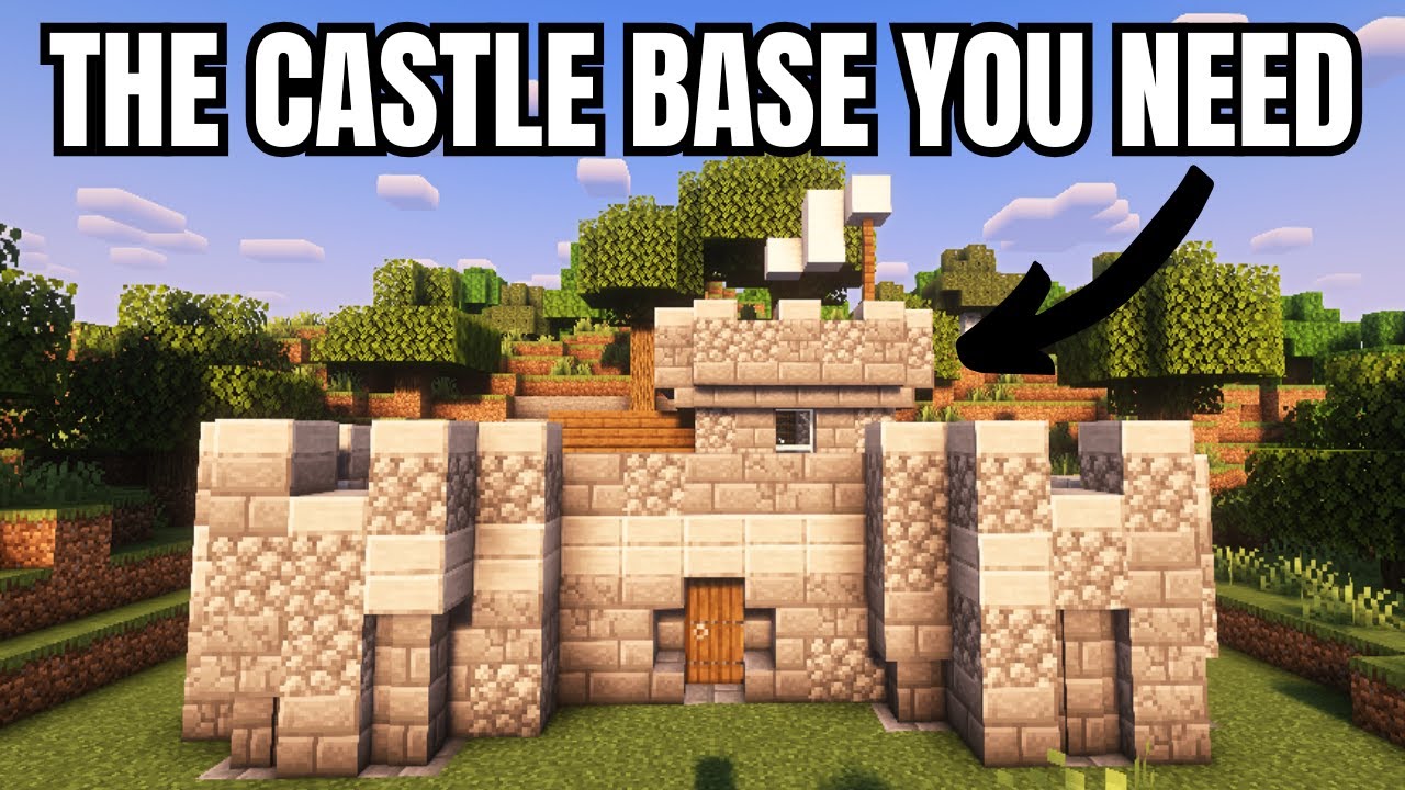 Minecraft: How to Build The ULTIMATE Castle Base - YouTube