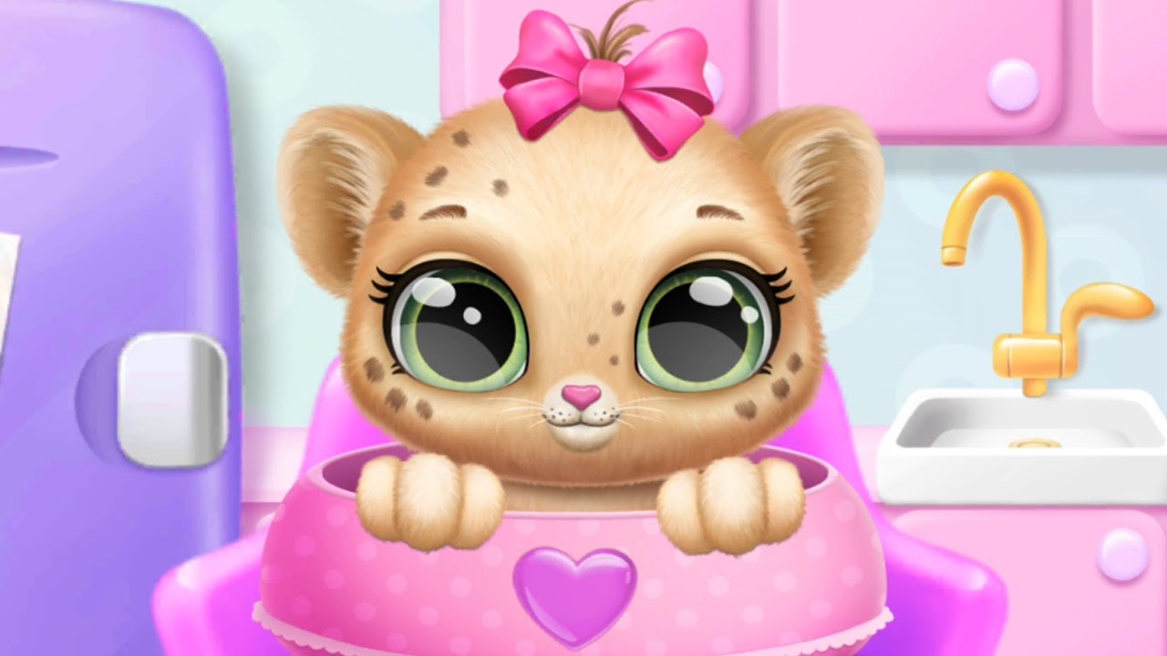 Amy Care - My Leopard Baby & Sweet Little Baby Tiger - Fun Mini Games ...
