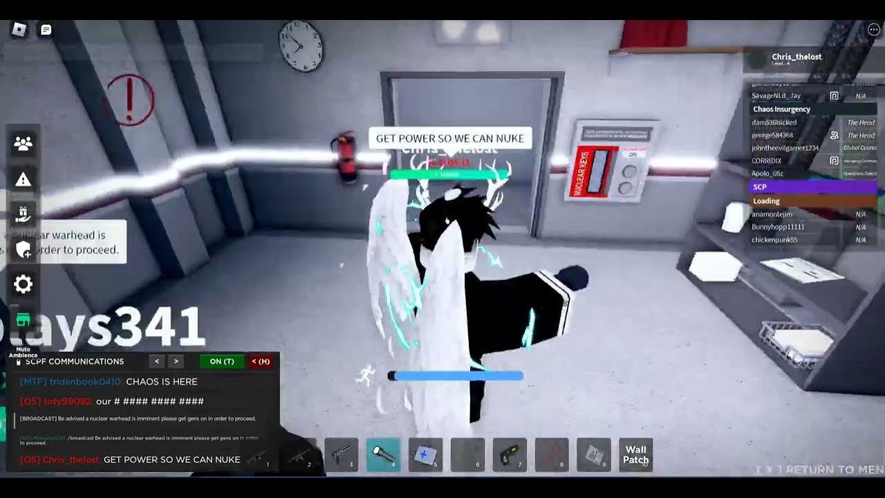 FIRST TIME NUKEING AS O5!! |Roblox Scp Site Roleplay| - YouTube