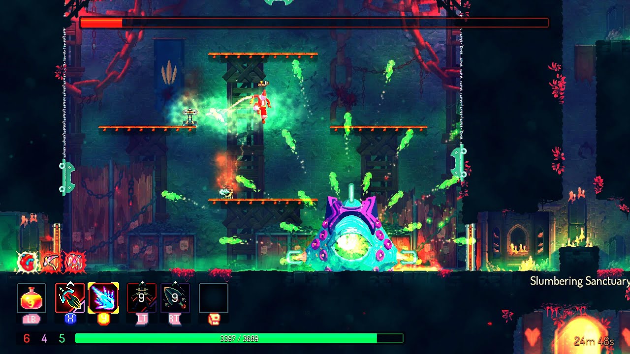 Dead Cells 🎮 Playthrough (Run 1 💀 Forgotten Sepulcher) - YouTube