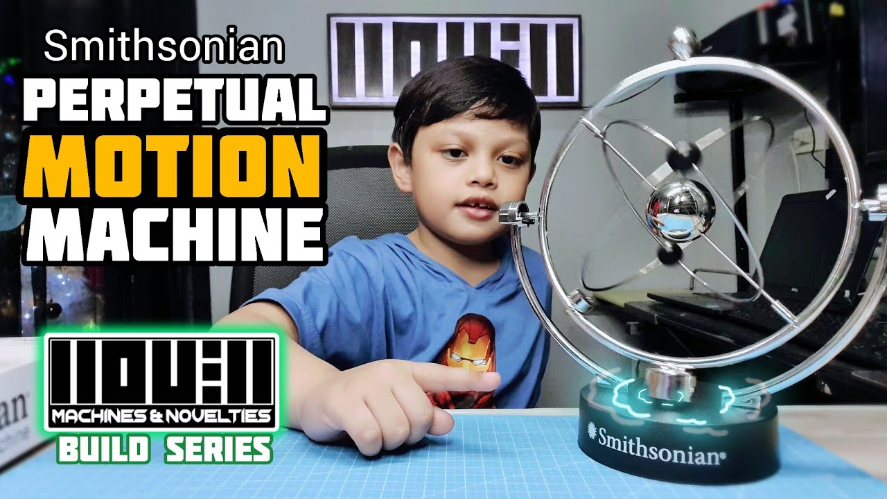 Perpetual Motion Machine Build! (Smithsonian Kit) | LLOUELL | DIY kit ...
