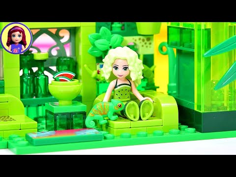Too Much Green 💚 Building with only green Lego bricks challenge