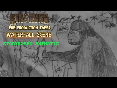 King Kong (2016) Fan Film STORYBOARD ANIMATIC - Waterfall Scene - YouTube