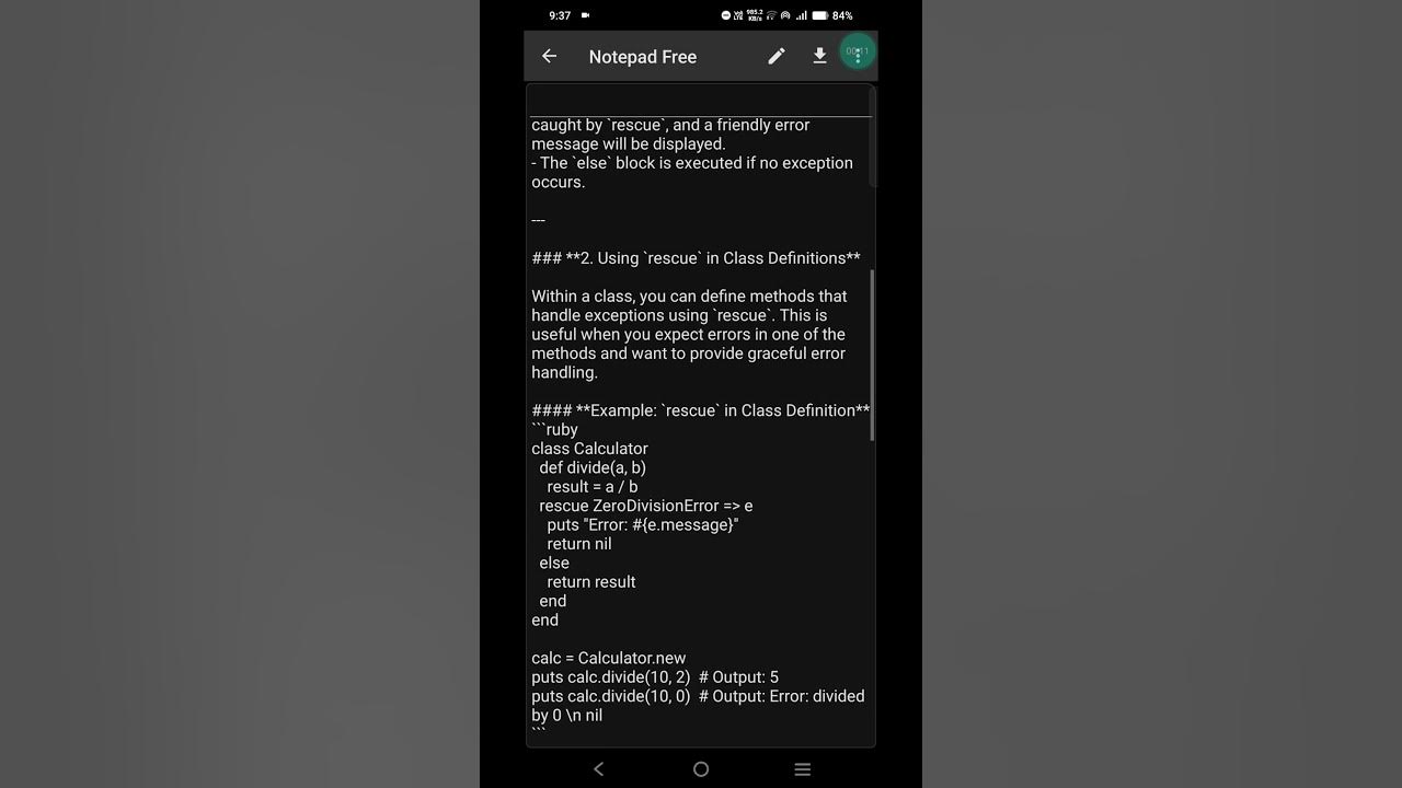 Mastering Rescue in Ruby: Methods, Classes & Modules Explained | Exception Handling in ruby ...