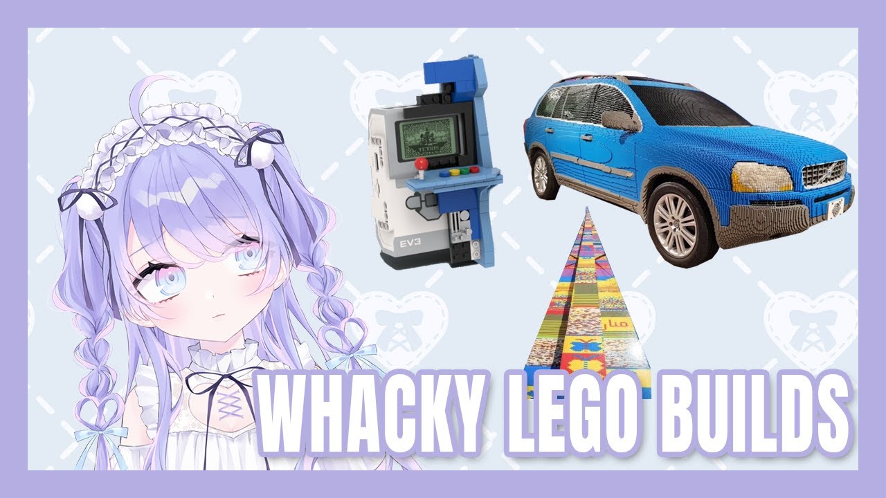 【Chatting】People Build Some Random Stuff Out of Lego...【Tsunderia ...