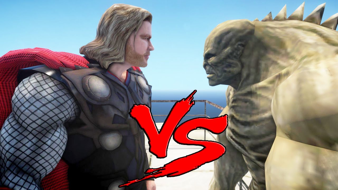 Abomination Vs Thor