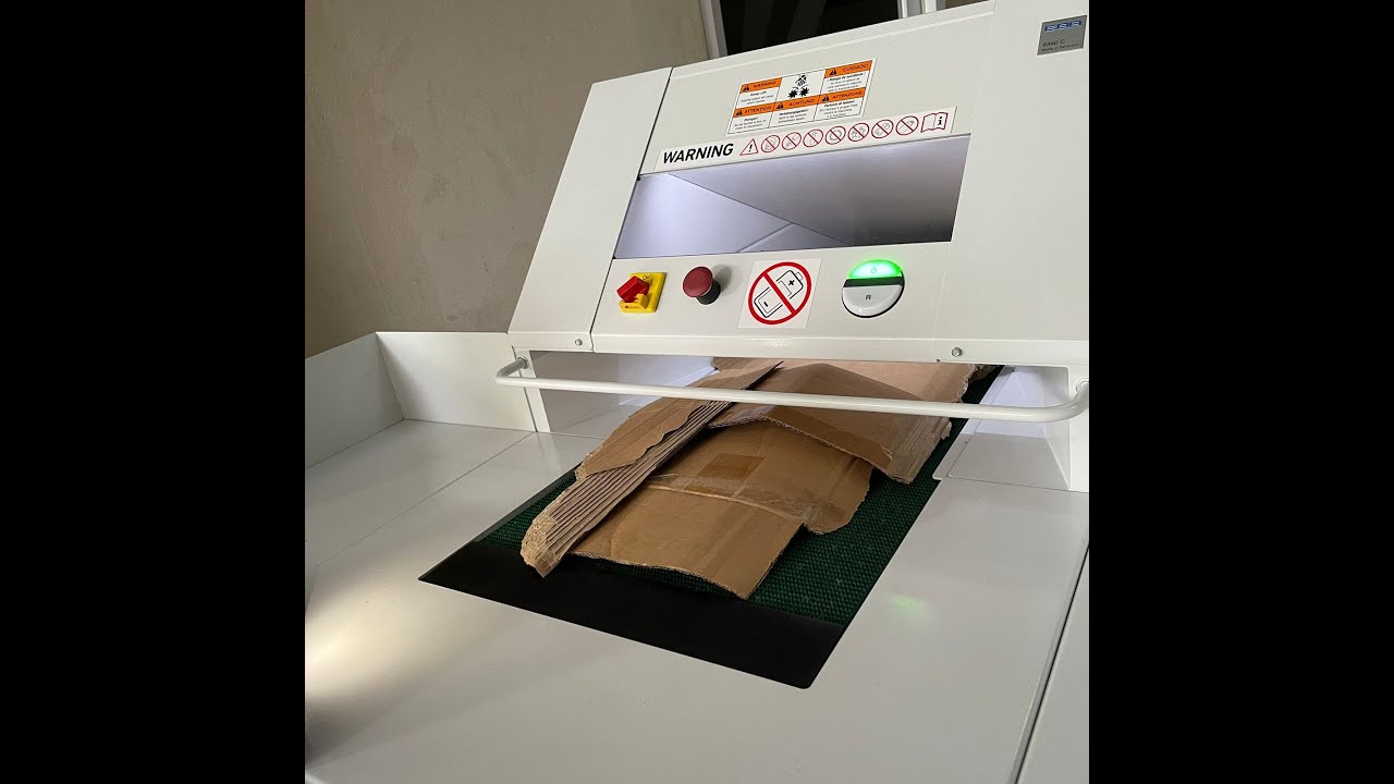 Review Mesin Penghancur Kertas EBA 6340 C Paper Shredder Industri ...