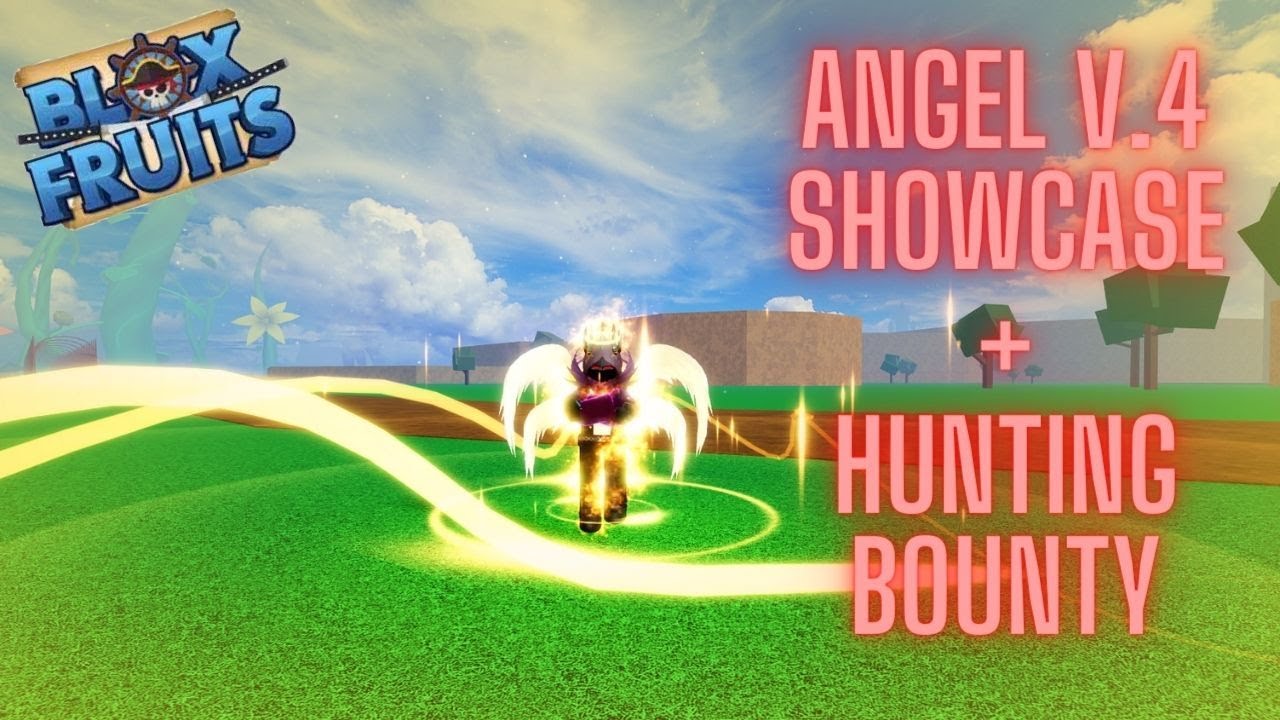 Blox fruits : (รีวิวความแรงเผ่าสกายเปียv.4) Angel V.4 race awakening ...