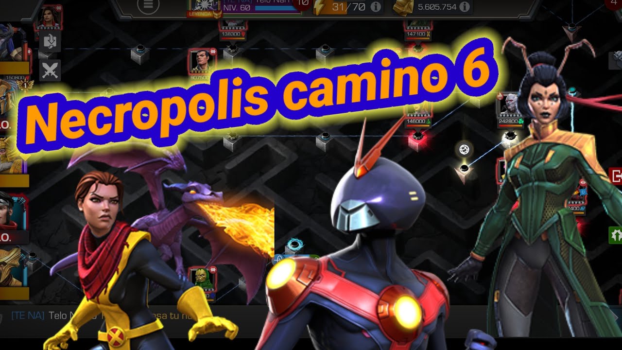 MCOC: Necropolis camino 6, parte 3 - YouTube