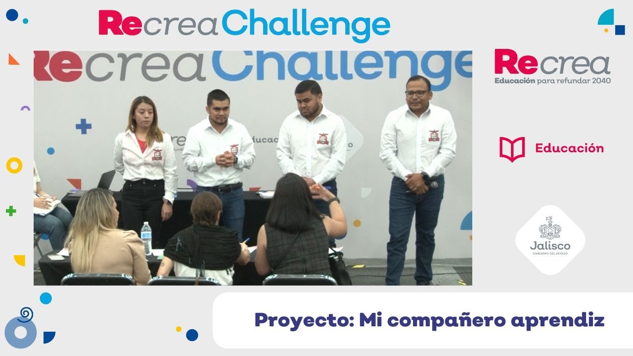 Recrea Challenge 2022 - Proyecto: mi compañero aprendiz - YouTube