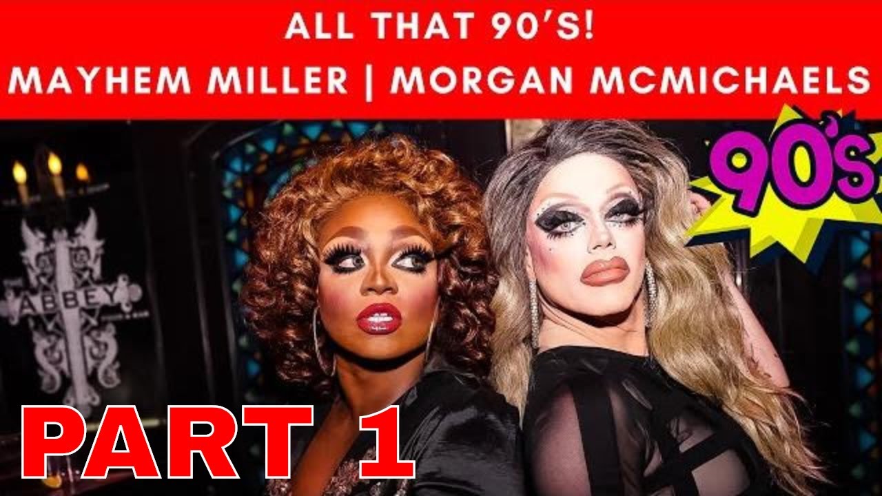MORGAN MCMICHAELS (Drag Race) Amazing Performance With Mayhem Miller ...