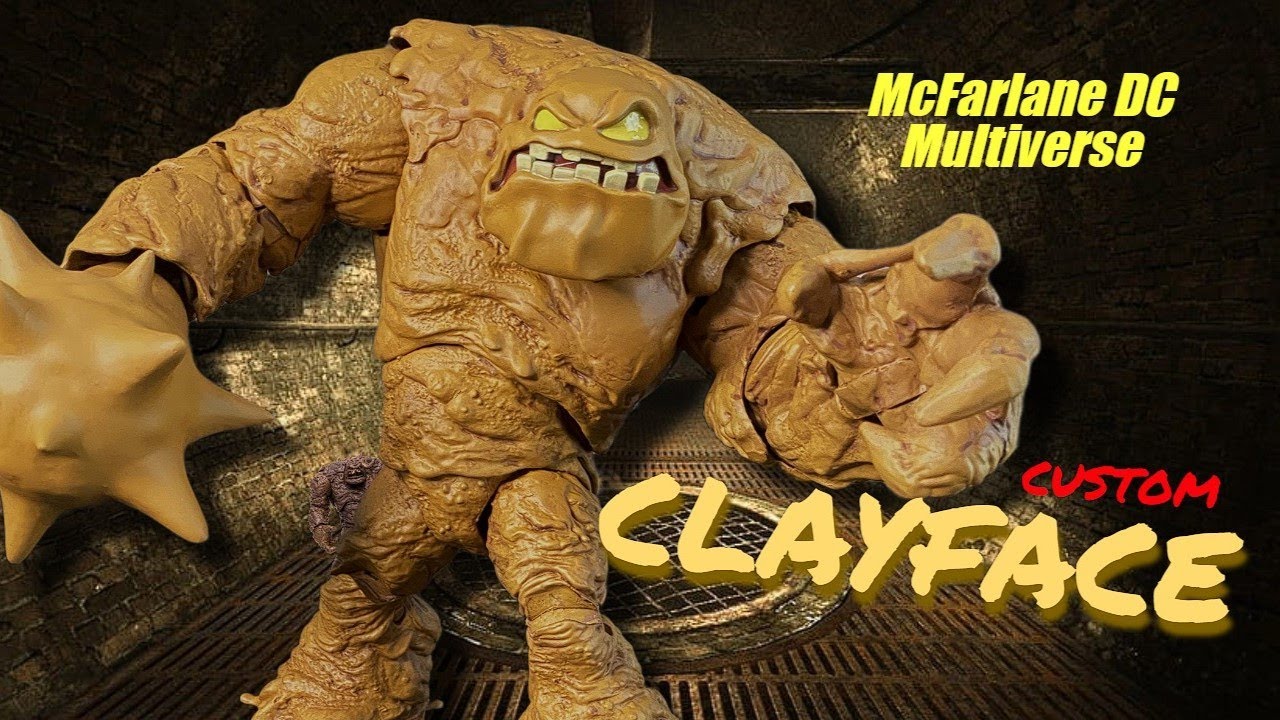 McFarlane Toys DC Multiverse BTAS Inspired Clayface Custom - YouTube