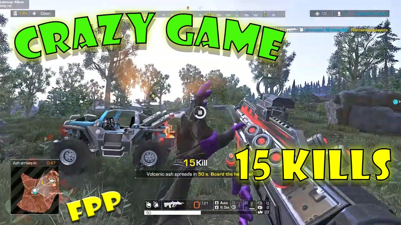 CRAZY GAME !! | 15k | Skaty | (Ring of Elysium) - YouTube