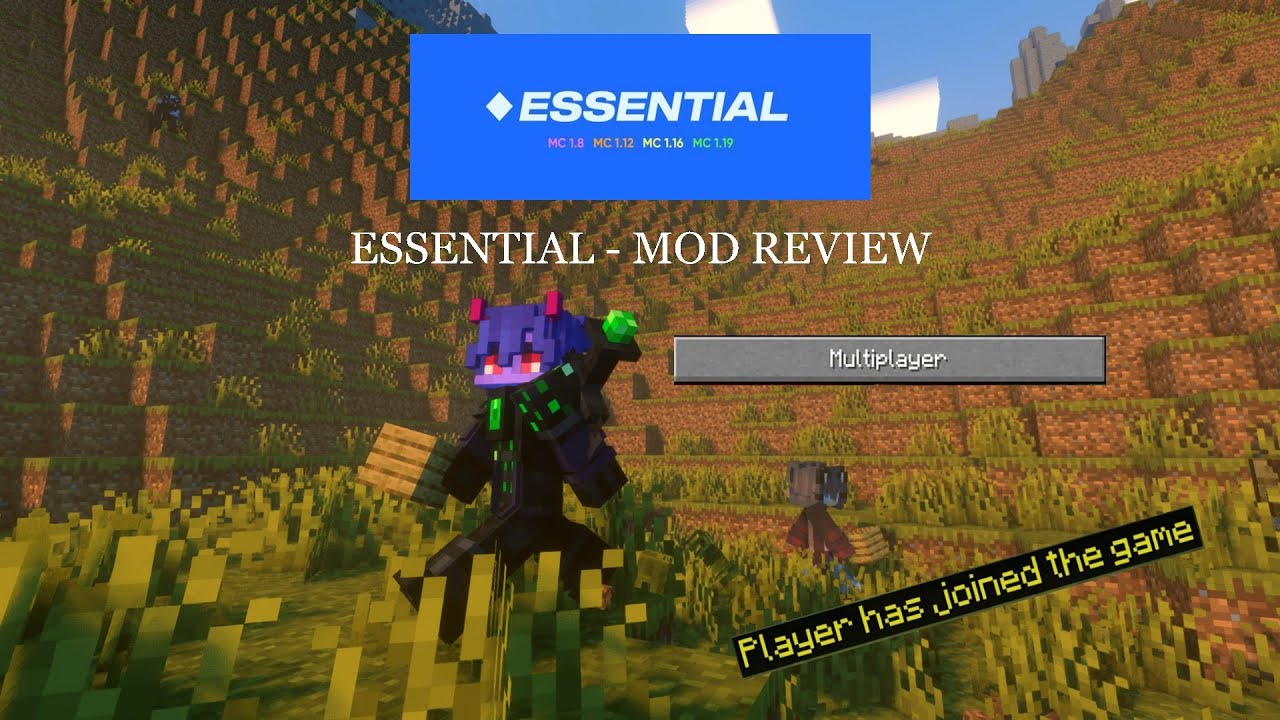 Minecraft Essential Mod (Ft. MarshMeloKitties) - Play Singleplayer ...