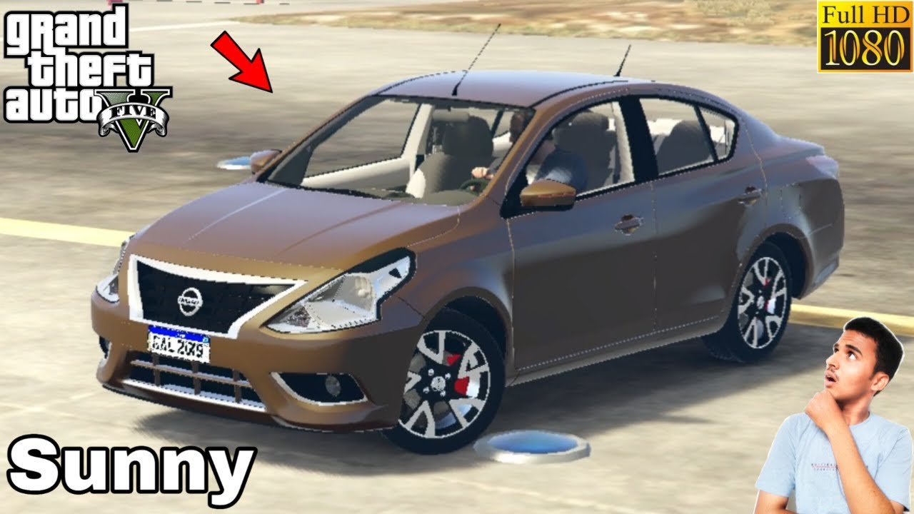 GTA 5 : HOW TO DOWNLOAD AND INSTALL NISSAN SUNNY CAR MOD🔥🔥🔥 - YouTube