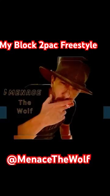 My Block Tupac Freestyle - Menace The Wolf 2pac #tupac #2pac # ...