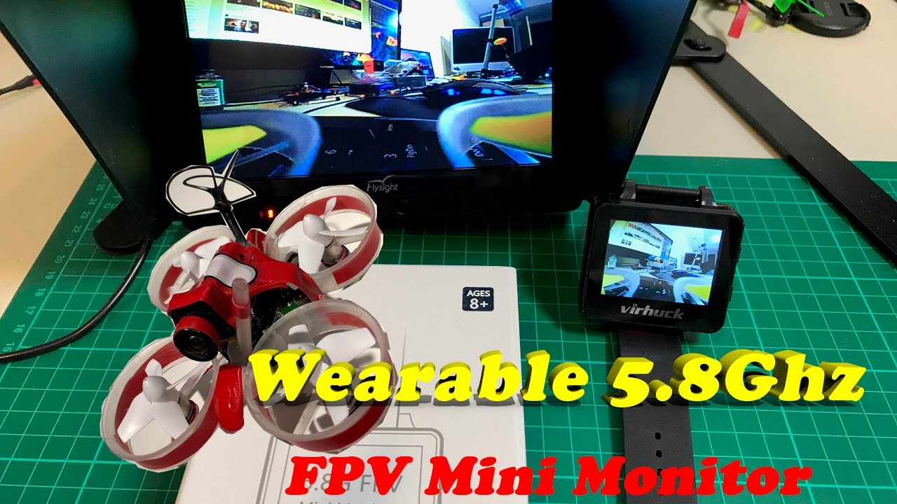 Wearable 5.8Ghz mini FPV monitor for your FPV drone. - YouTube