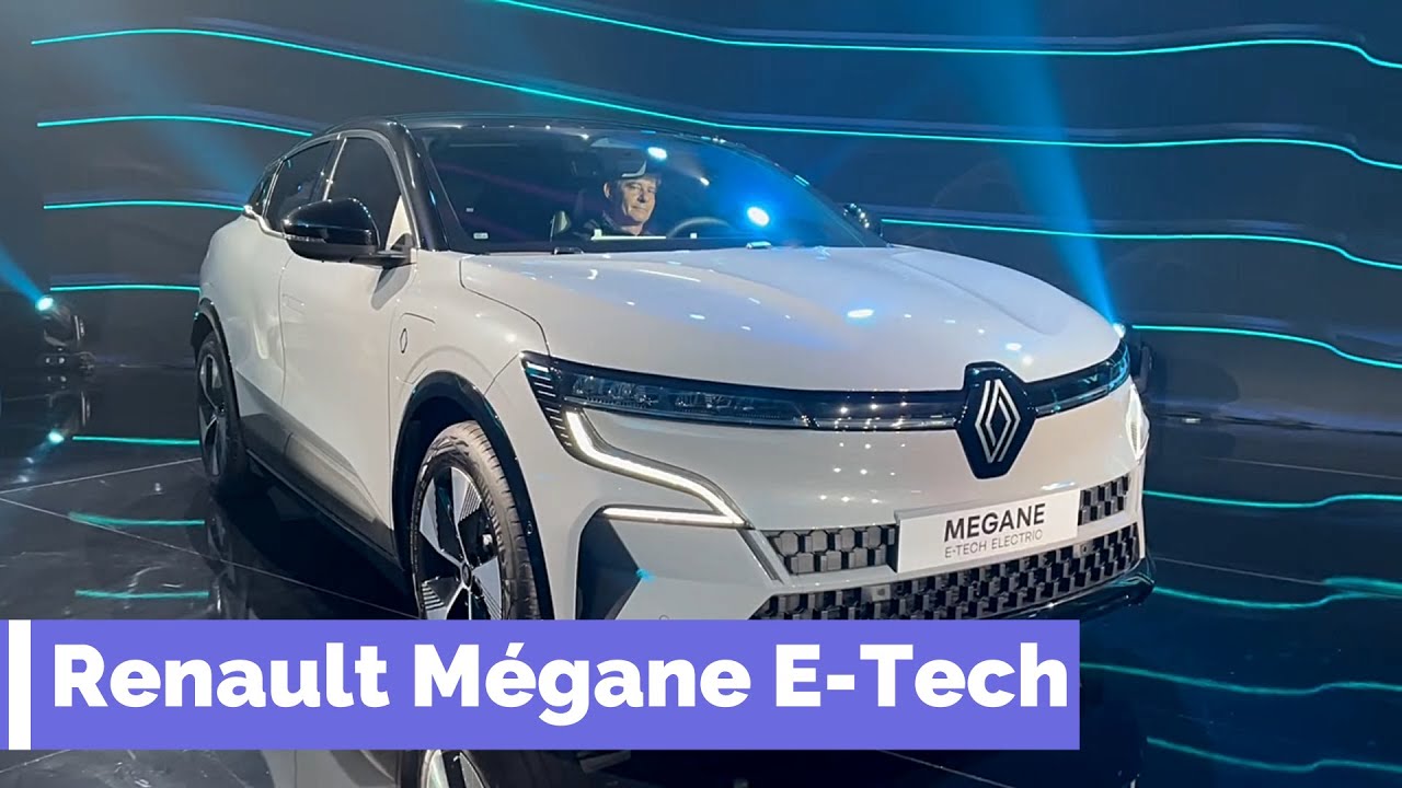 Apresentação do novo Renault Megane 100% Elétrico - YouTube