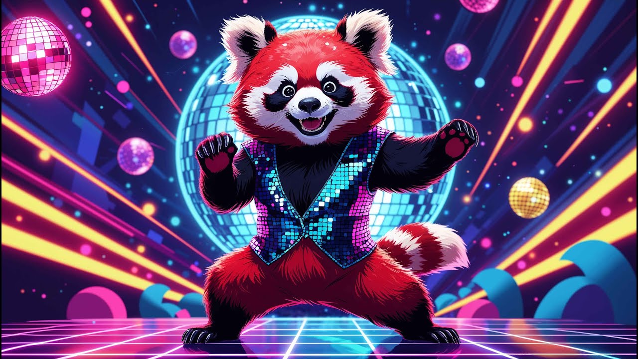 This Dancing Red Panda Will Make Your Day BETTER! - YouTube