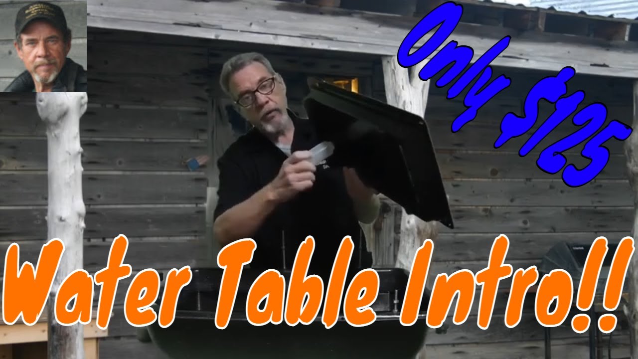 Spike's Prospecting Water Table Intro - YouTube