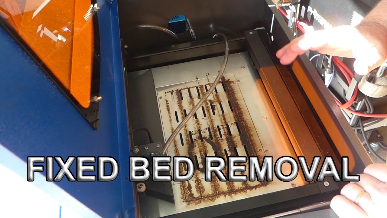 K40 MANUALLY ADJUSTED BED - YouTube