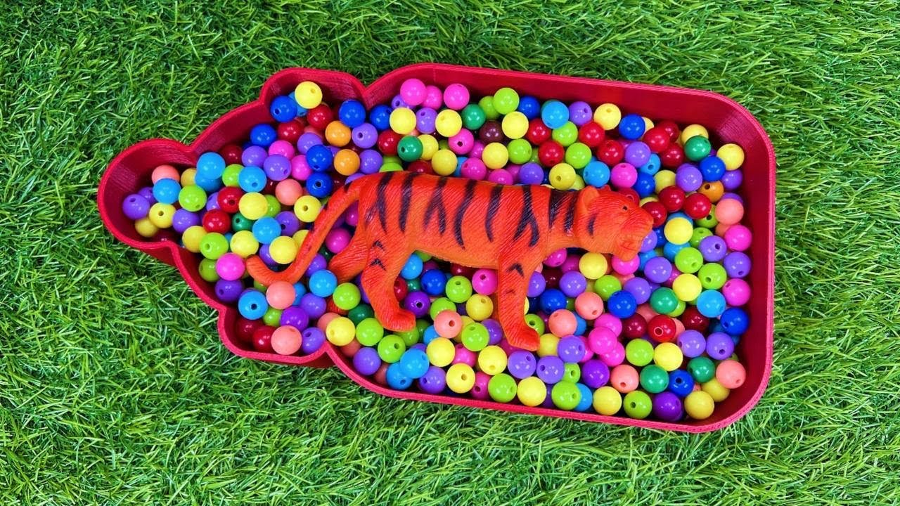 🍭 Magic Candy Blending & Soft Slime Expansion in a Water Tub | ASMR ...