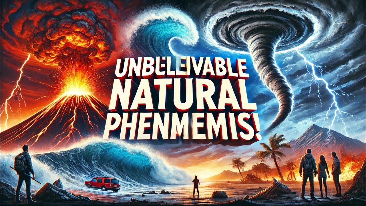 🔥Terrifying natural phenomena... you won't believe they're real ⚡️🌊🌪 ...