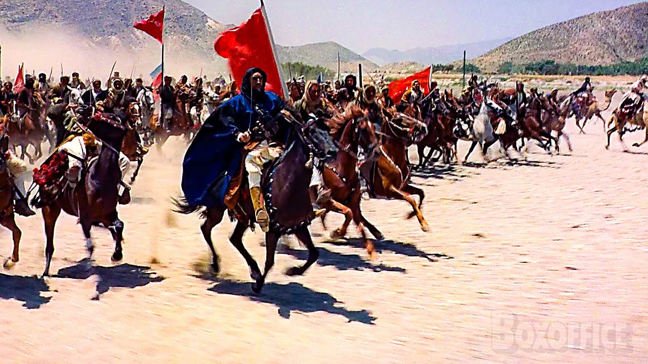 3000 Horsemen Attack Aqaba | Lawrence of Arabia | CLIP - YouTube
