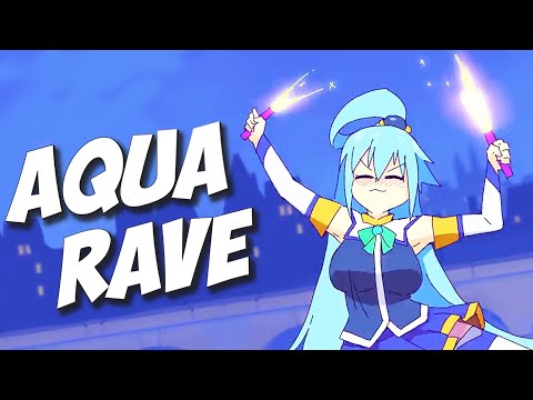 AQUA RAVE [ KonoSuba fan animation ]
