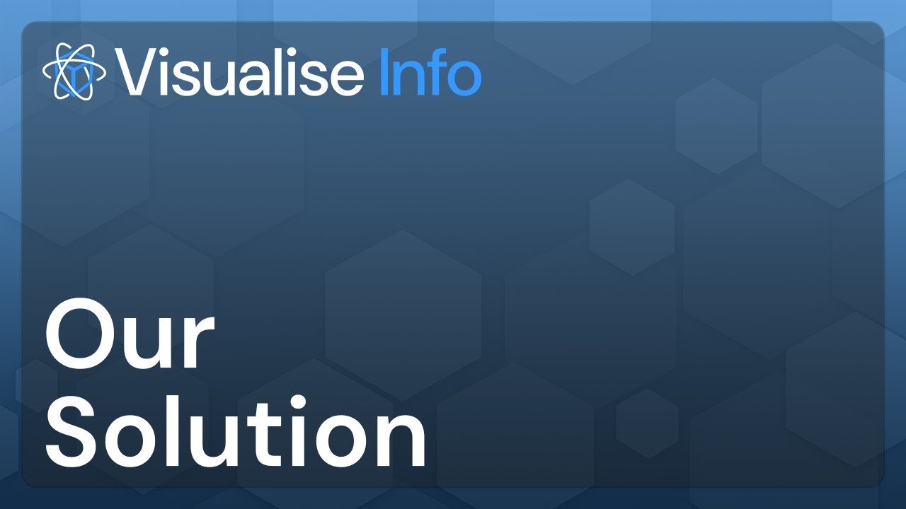 Visualise Info's solution - YouTube