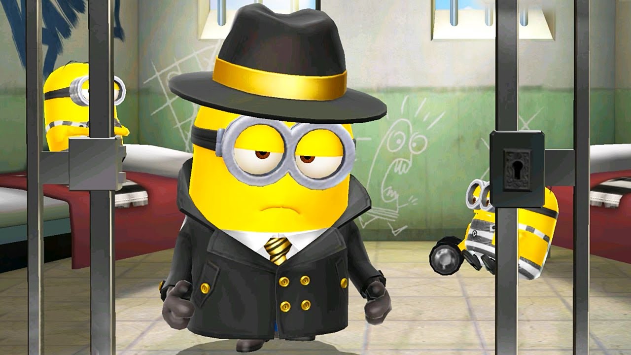 Spy Minion in lvl 679 - Collect 8000 bananas in Prison ! Minion rush ...